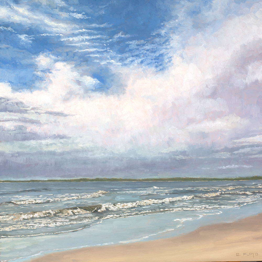 ORIGINAL ART: Exuberant Sky, original oil painting, 24 x 24 inches ...